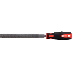 Lime demi-ronde demi-douce emmanchée, L.300 mm KS Tools | 157.0107