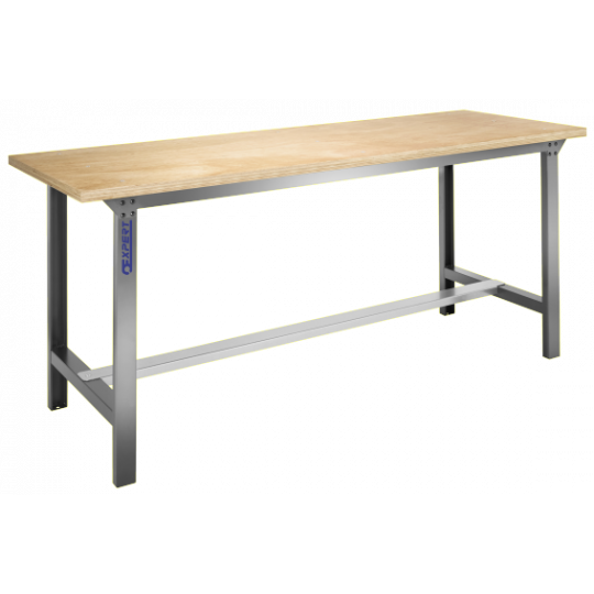 Établi avec plateau en bois 2m E010402 Outillage Marque Expert by Facom