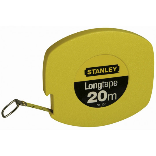STANLEY | DÉCAMÈTRE MESURE LONGUE 20 X 9,5MM RUBAN ACIER 0-34-105
