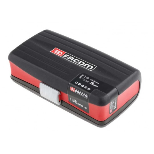 R.360NANOPB | COFFRET CLIQUET MANCHE ROTATIF + DOUILLES 1/4'' 6 PANS ...