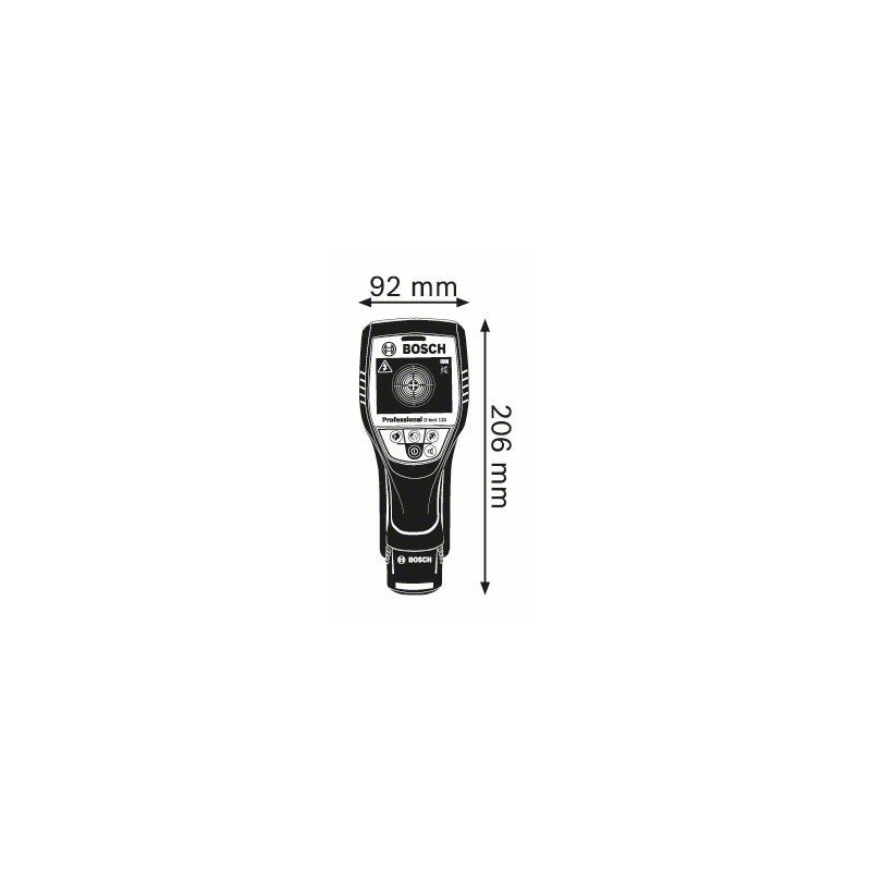Détecteur Bosch pro Scanner mural D-tect 120 Carton (L-BOXX-ready ...