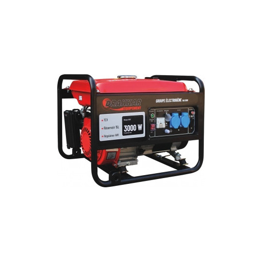 Groupe électrogène AVR 3000W 7CV - DRAKKAR | 11018