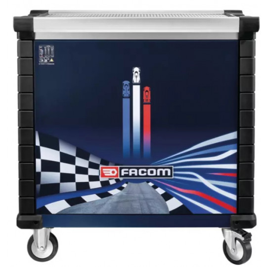 Servante JET 6 Tiroirs - SP.JET6M4A24H - 4 Modules par Tiroir Édition Limitée Racing - FACOM ...