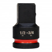 ADAPTATEUR SHOCKWAVE 1/2" 3/4" - Clip brochable