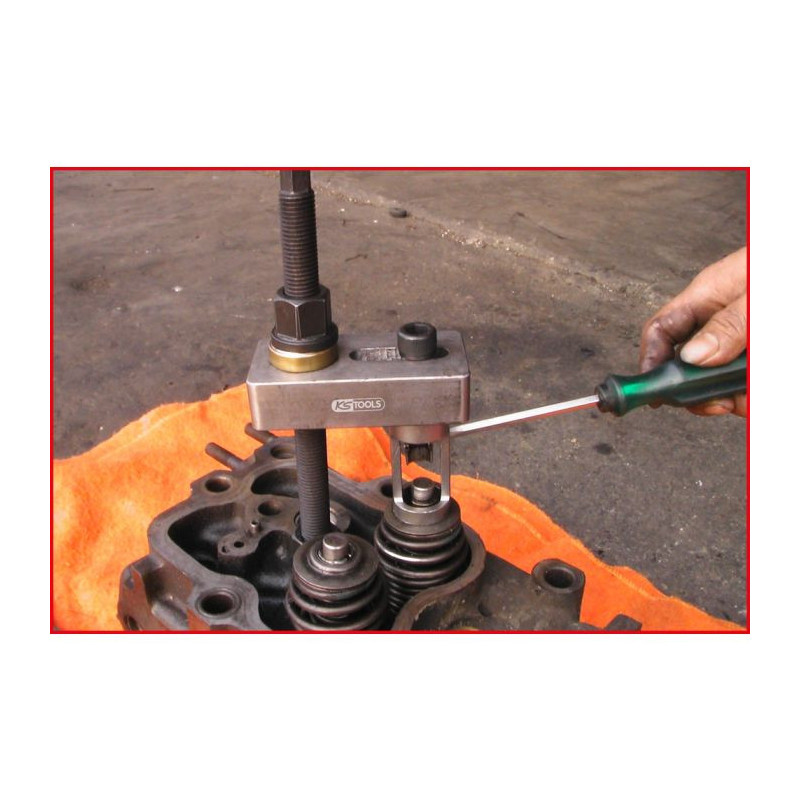 Jeu d'outils de montage pour soupapes, 10 pcs - KSTools | 460.4505