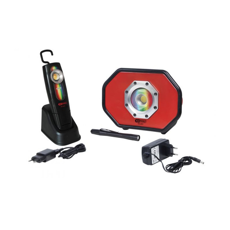 Kit de lampes spéciales peinture - lumière du jour - KSTools | 150.3071