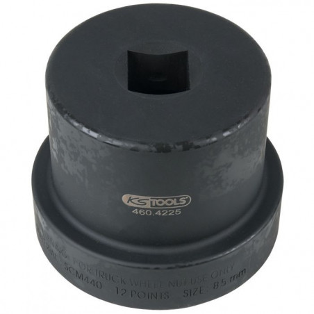 Douille 12 pans pour écrou de moyeu avec guide, 85 mm - KSTools | 460.4225
