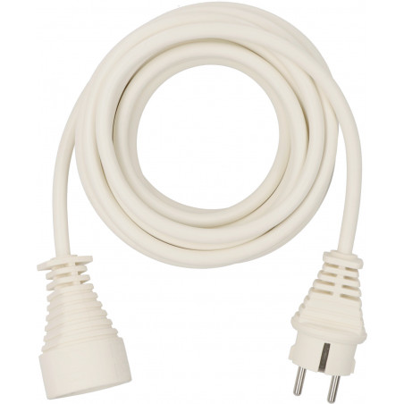 Rallonge électrique 5m H05VV-F 3G1,5, blanche - Brennenstuhl | 1168441