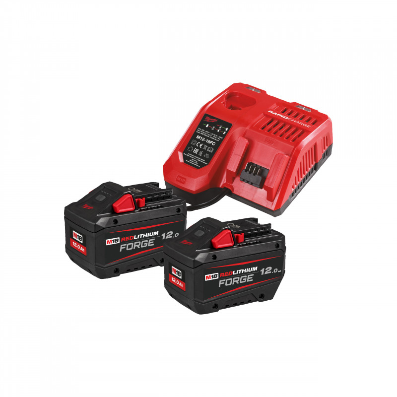 M18 FORGENRG-122 - Pack NRG 18V, 12.0 AH FORGE Red Li-ion, système M18 ...