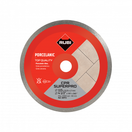 Disque CPR 115 SUPERPRO - RUBI | 30972